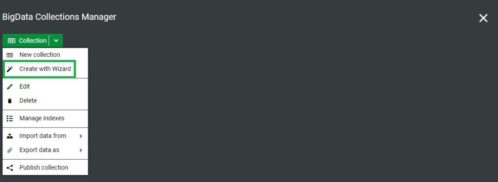 How To Create a Big Data Collection | AbcSubmit