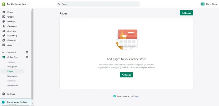 How to embed a form on your Shopify store? | AbcSubmit